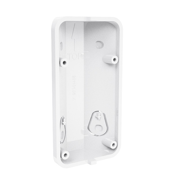 BRACKET C Set of wall brackets for mounting outdoor detectors (white)